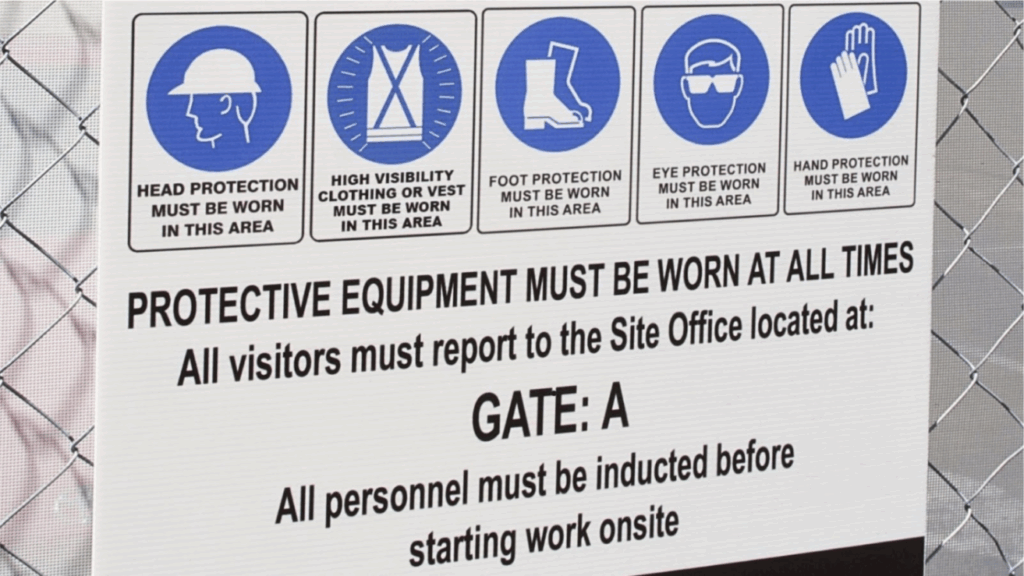 Build Your Brand On-Site with Mesh Direct: Top Construction Signage ...