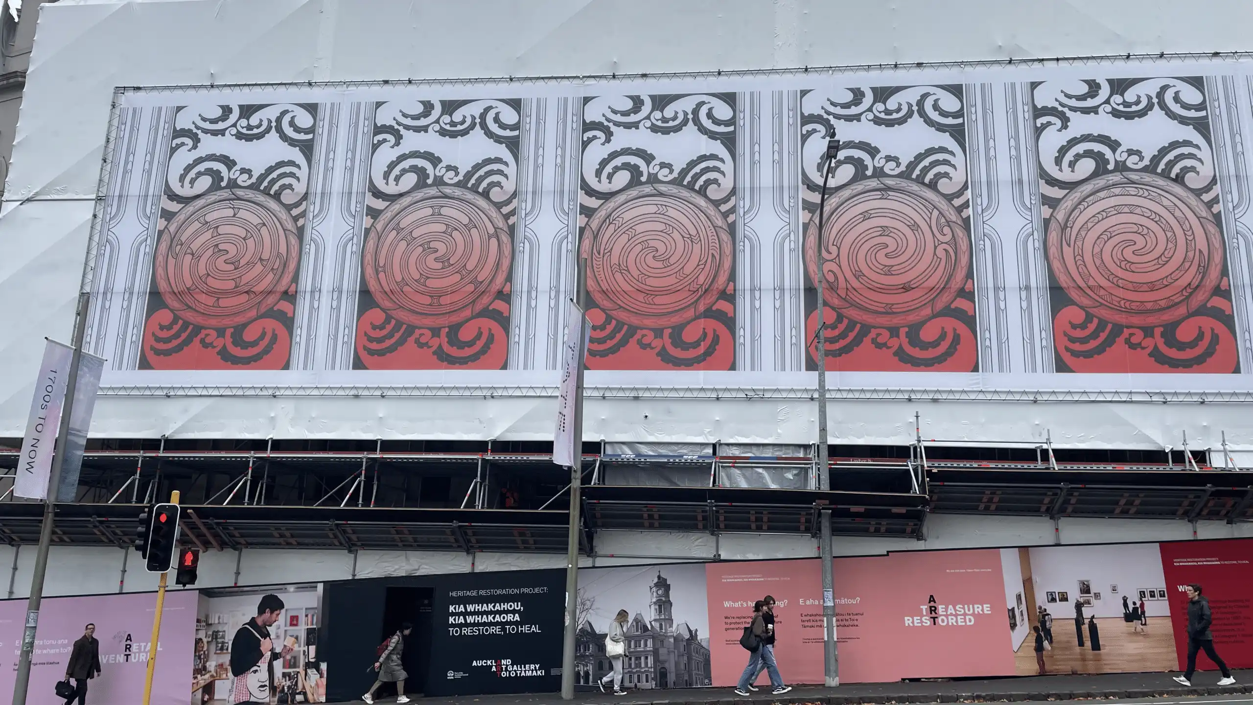 Auckland Art Gallery Building Wrap | Mesh Direct