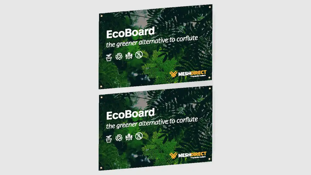 Eco Board - Biodegradable Signage | Mesh Direct